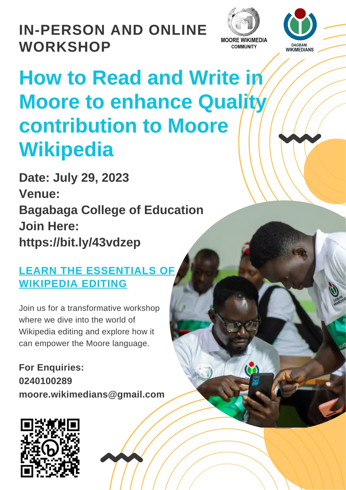Moore Wikimedia Community GH on Twitter: "Don't miss this incredible opportunity to be part of ...