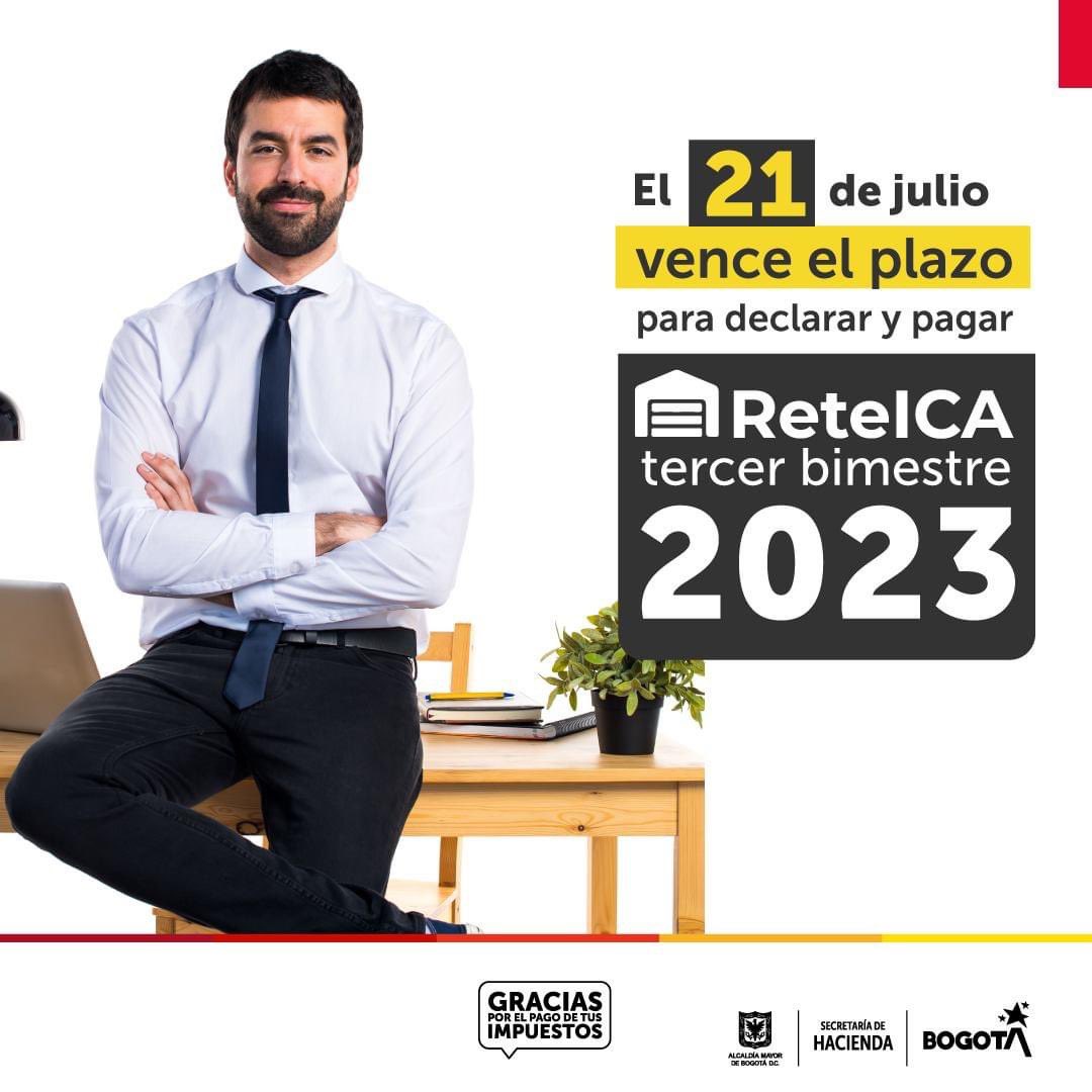 Hacienda Bogotá on Twitter: "#TenenCuenta Este 21 de julio vence el plazo para declarar y pagar ...