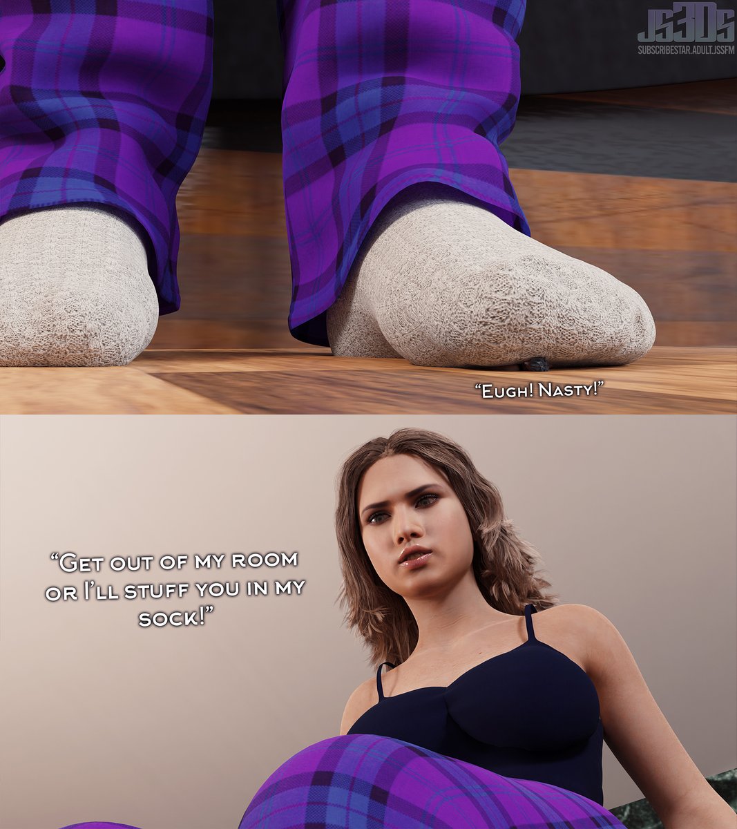 js3Ds (working on comms) on Twitter: "(Pgs. 17/17) HQ & Alternate Ending on SubscribeStar: https ...