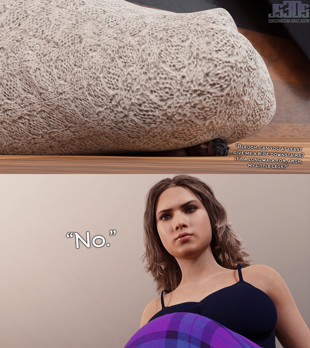 js3Ds (working on comms) on Twitter: "(Pgs. 17/17) HQ & Alternate Ending on SubscribeStar: https ...