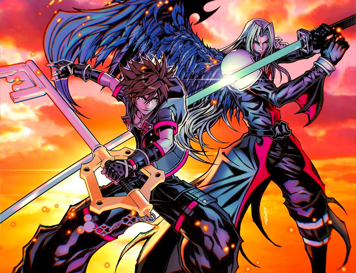 Sephiroth Kingdom Hearts Wallpaper