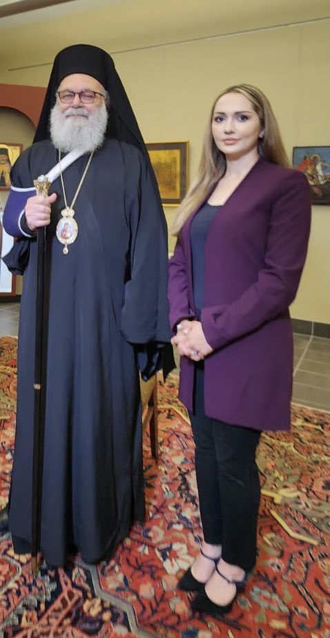 Hadeel Oueis 🌻 on Twitter: "It was an honor to meet with his eminence, metropolitan John Yazig ...