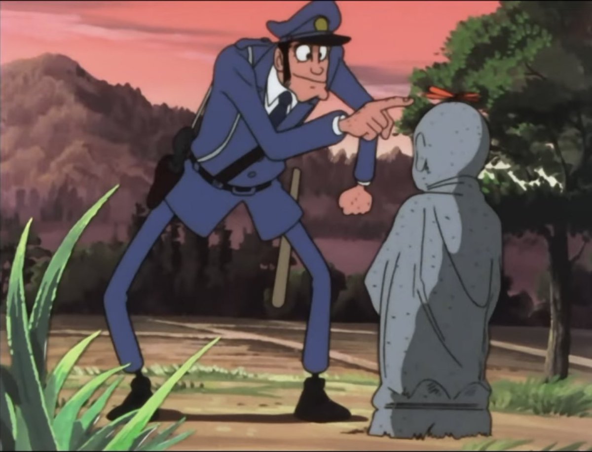 HIROKI🎴0w0)ﾉ🌸🌻 on Twitter: "RT @Dongurihou: とっつぁん｢ルパン逃がして警視庁から駐在所勤務に左遷さ ...