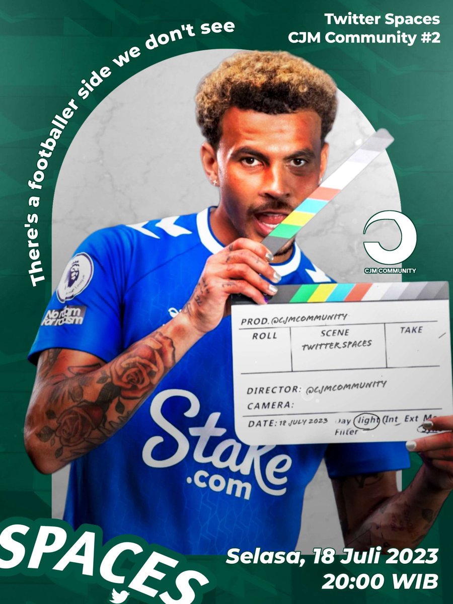 Team CJM on Twitter: ""There's a footballer side we don't see" akan menjadi judul untuk Spaces ...