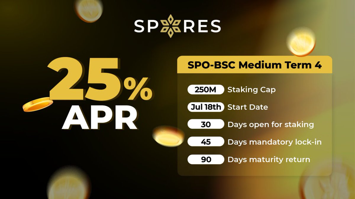 Spores Network on Twitter: "🚀 𝟐𝟓% 𝐀𝐏𝐑 - 𝐍𝐄𝐖 𝐒𝐓𝐀𝐊𝐈𝐍𝐆 𝐏𝐎𝐎𝐋 𝐎𝐏𝐄𝐍𝐄𝐃 (𝐉𝐔𝐋𝐘 𝟐𝟎𝟐𝟑) 🚀 Don't miss out on ...