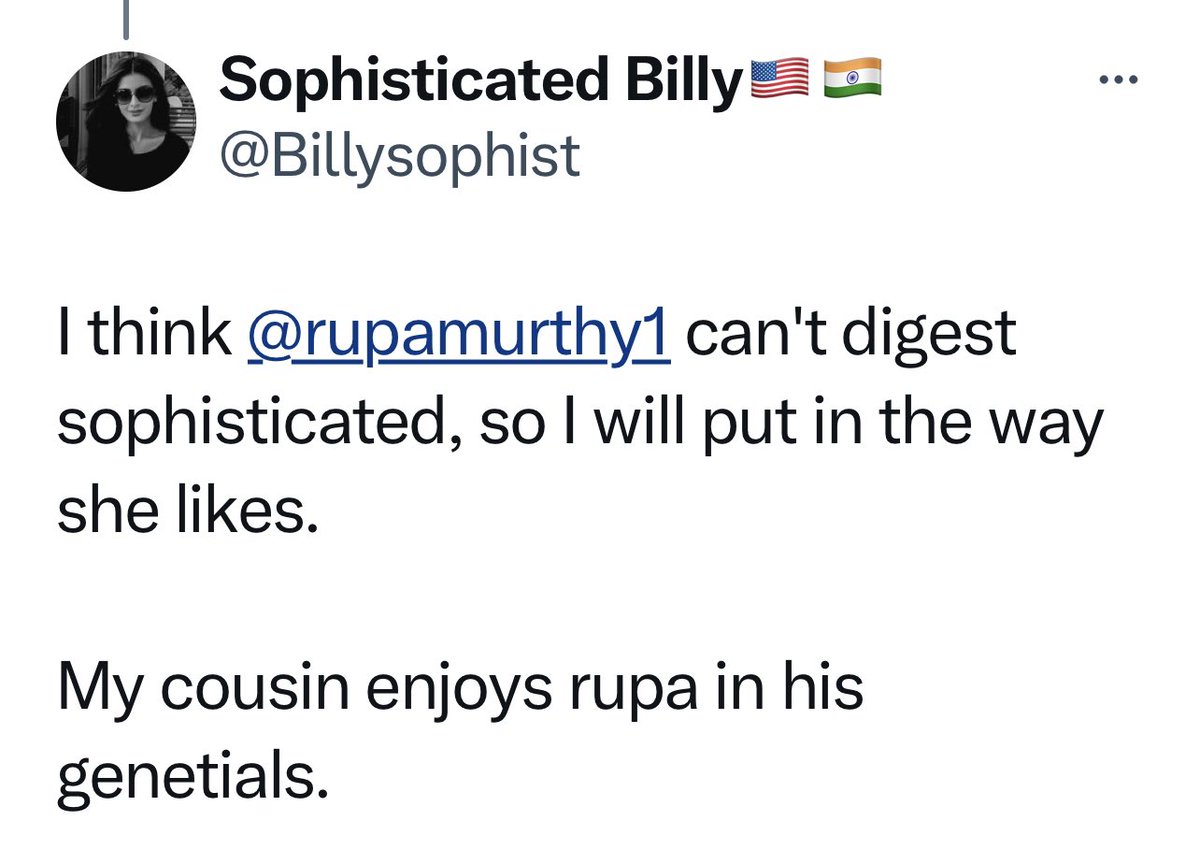 Rupa Murthy On Twitter And You Know What Your Cousin Enjoys In His
