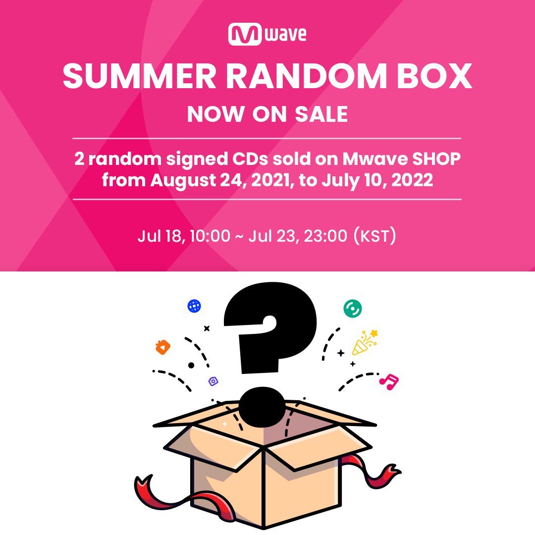 Mwave on Twitter: "RT @OfficialMwave: [#Mwave shop] You can buy #SUMMER_RANDOM_BOX on Mwave Shop ...
