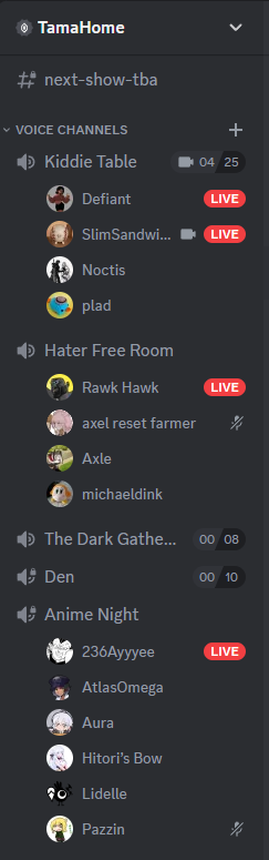 tama on Twitter: "this shit is too active it's time to kill this discord"