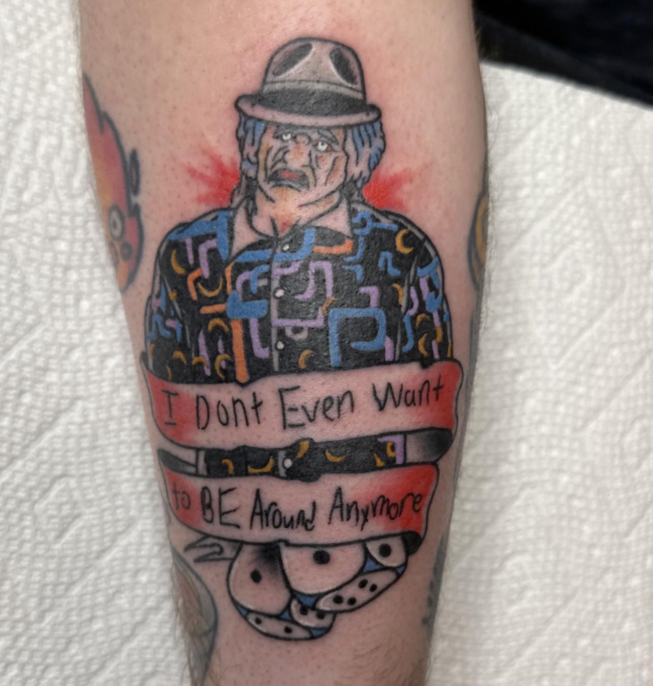 Clockwork Orange Quote Tattoo