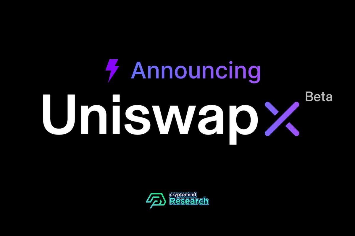 Cryptomind Research on Twitter: "1/10 #Uniswap เปิดตัว #UniswapX DEX ใหม่ ไม่เสียค่าแก๊สและ ...
