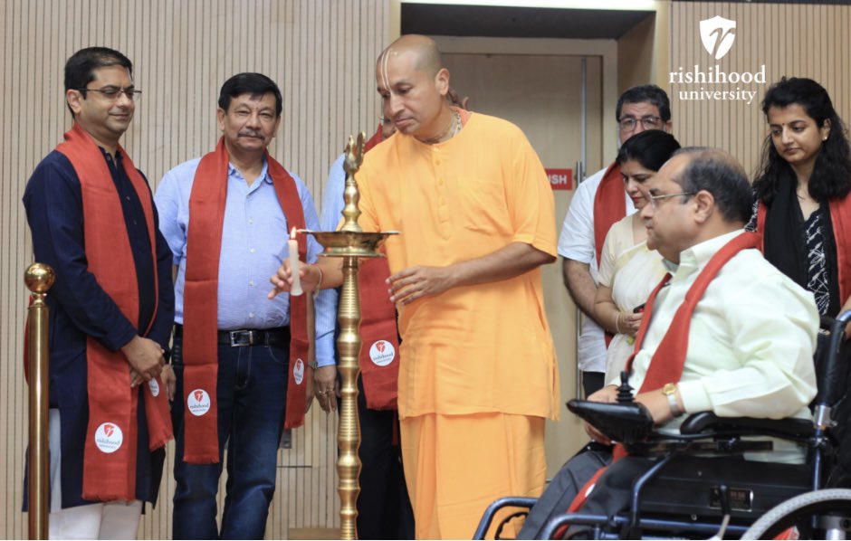 Rishihood University on Twitter: "We are thrilled to announce that @GaurangaDas Prabhu has ...