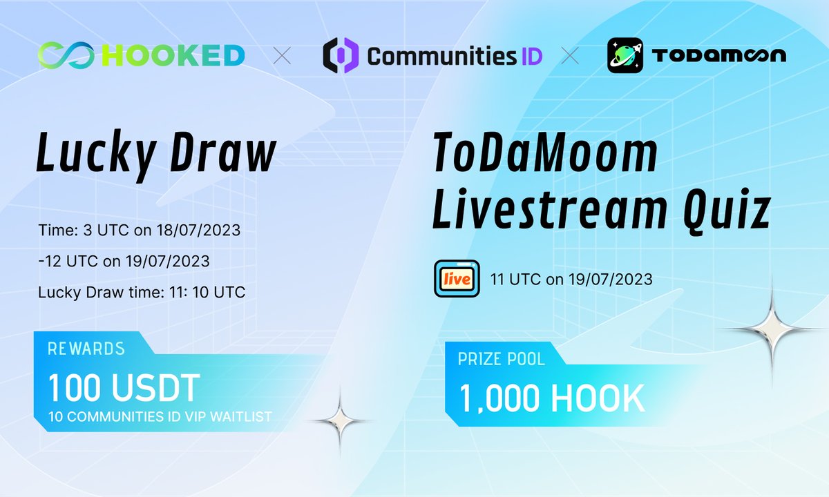 Hooked Protocol Vietnam 🇻🇳 on Twitter: "Đừng bỏ lỡ show #ToDaMoon T4 tuần này 🩷, với sự tham gia ...