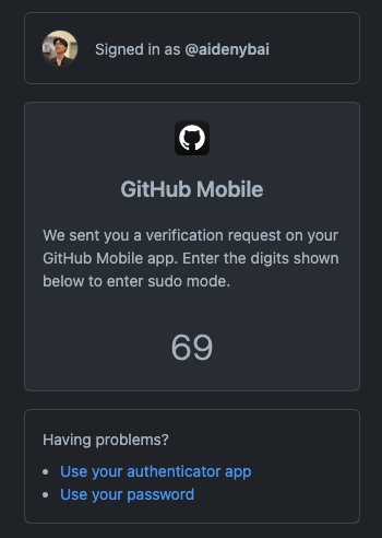 Aiden Bai on Twitter: "nice @github"