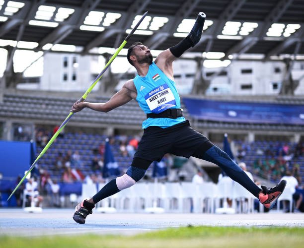 DD News on Twitter: "#ParisParalympics | Ajeet Singh clinches gold medal in finals of Men’s ...