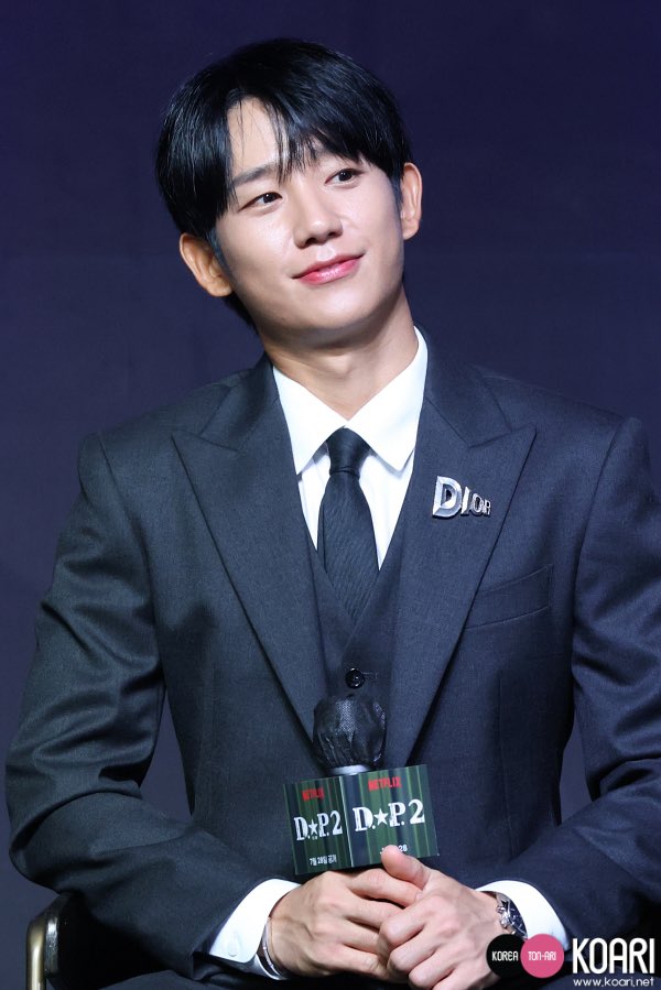 Jung Hae In 정해인 on Twitter: "Jung Hae In at DP 2 Press Conference Photo credits to KOARI # ...