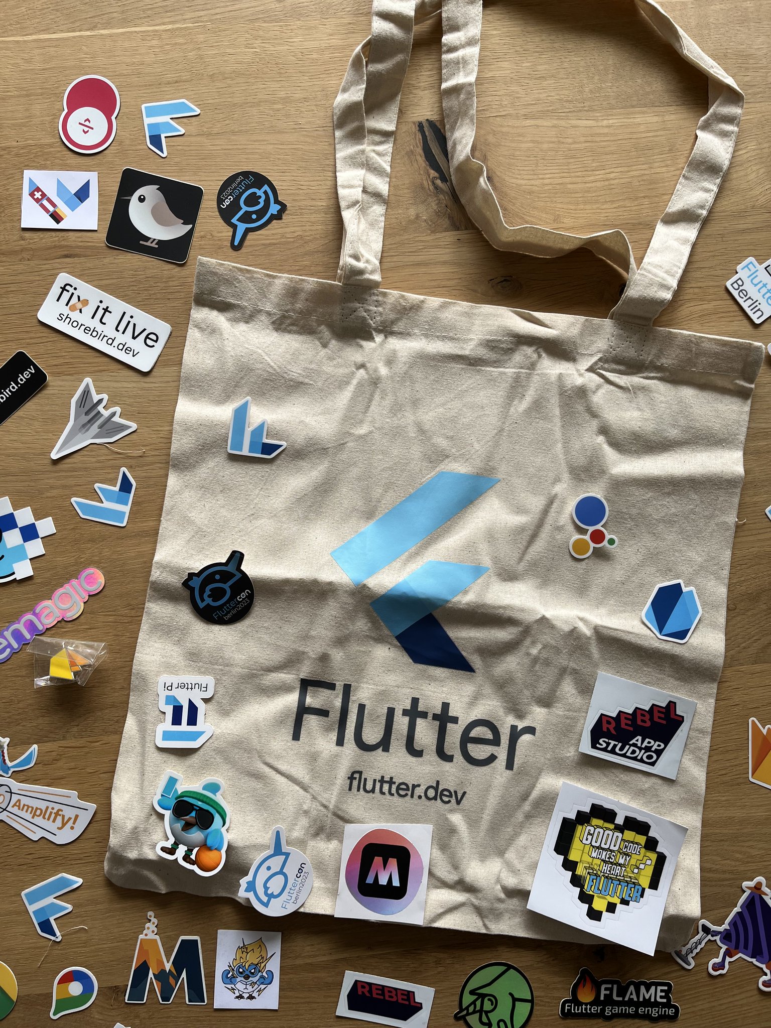 Sebastian Röhl on Twitter: "Made a sad post about not being able to attend #FlutterCon and the ...
