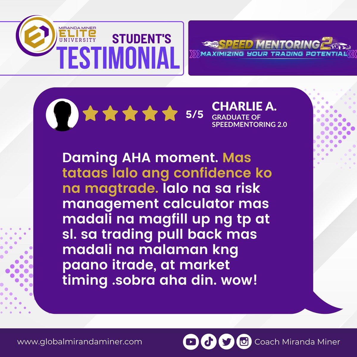 Coach Miranda Miner on Twitter: "📣Ka-miranda, here are some of the feedback from our recent ...