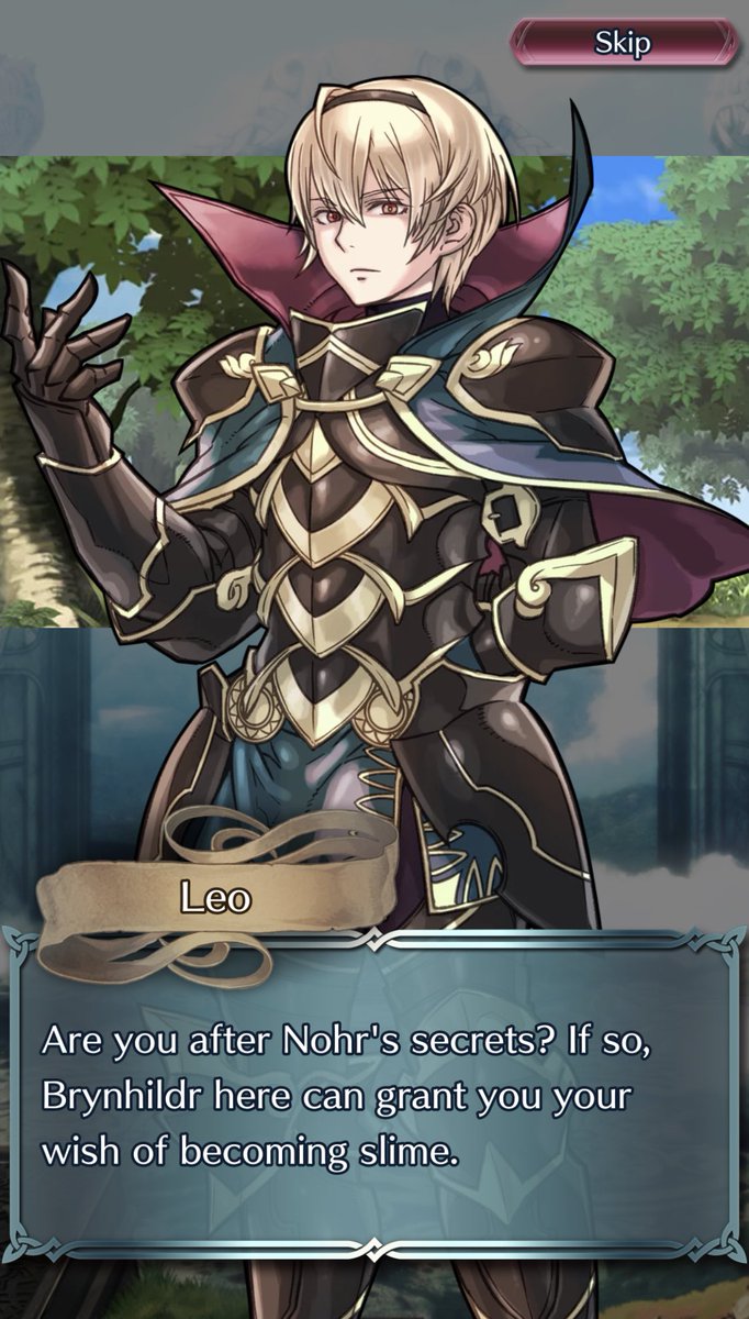 Emi | TEAM WEREWOLVES on Twitter: "feh Leo is fascinating to me bc in every other sense he is ...