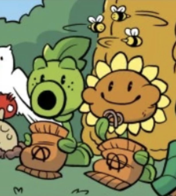 Plants vs. Zombies Media on Twitter: "Scooter and Fred eating pretzels - Plants vs. Zombies ...