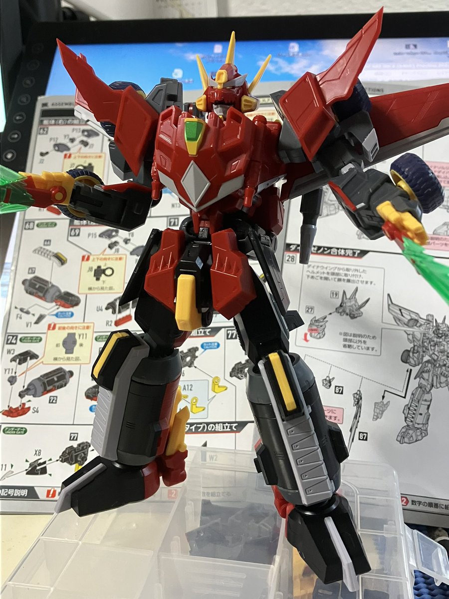 禁さん@C102土曜東ハ14a(skeb停止中) on Twitter: "ダイナゼノンでけた…"