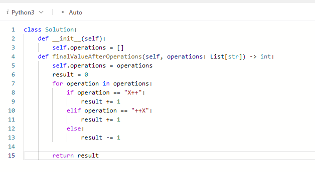 Syaerulidstark On Twitter Leetcode Hari Ini 5 Python Final Value Of Variable After