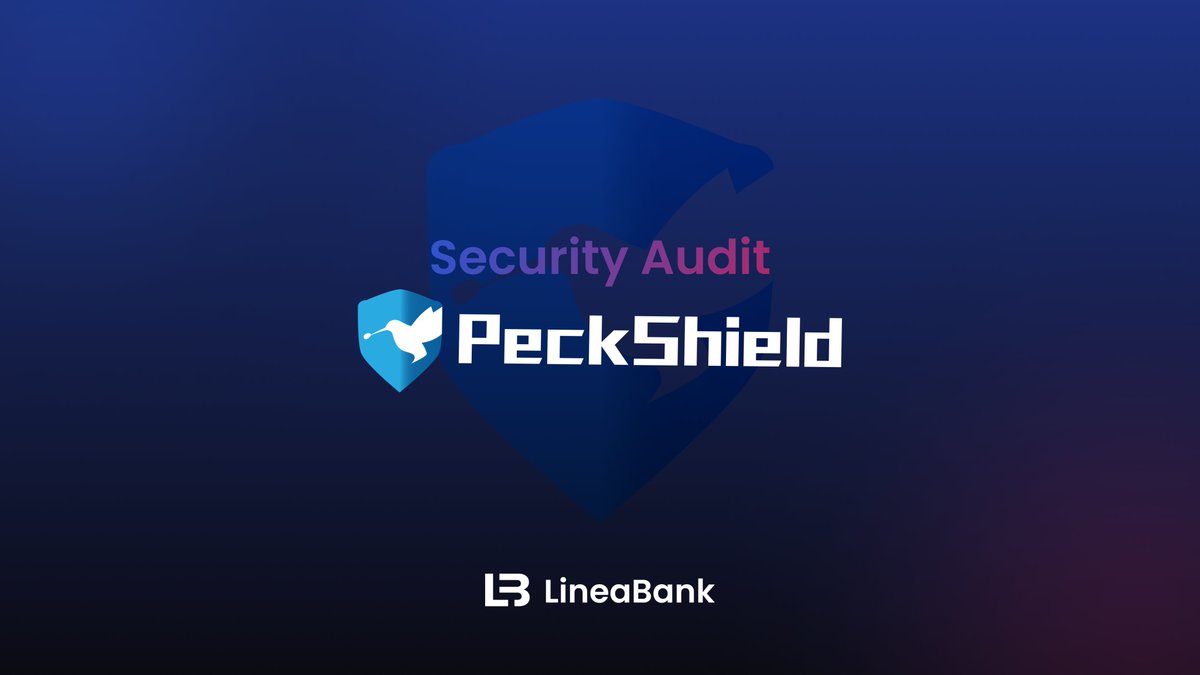 rocket654 on Twitter: "RT @LineaBank: Getting closer to the mainnet! 👣 🛡The @peckshield audit ...