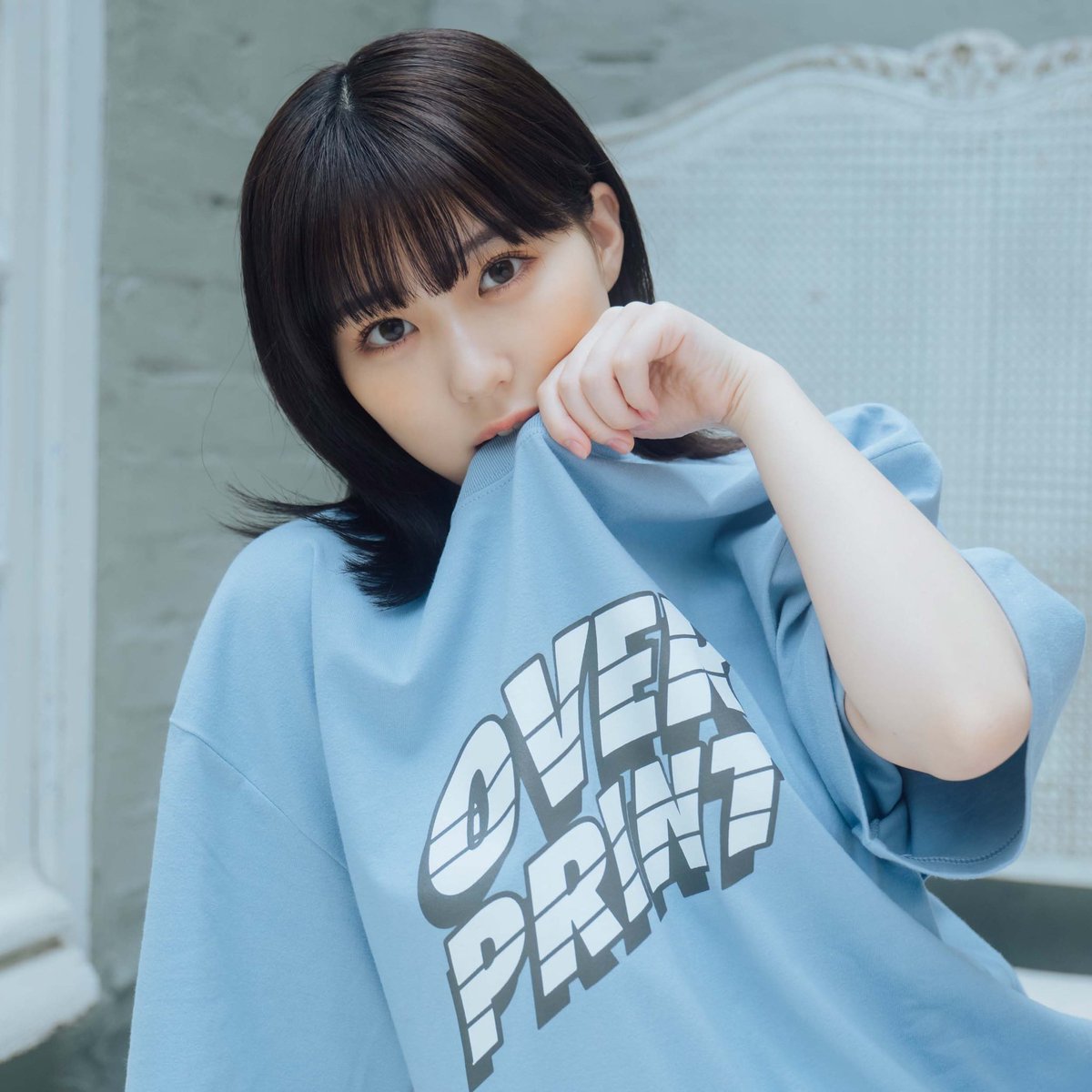 over print ® on Twitter: "now on sale at 'over print'online CAPTAIN Tee model by 田中美久(HKT48 ...