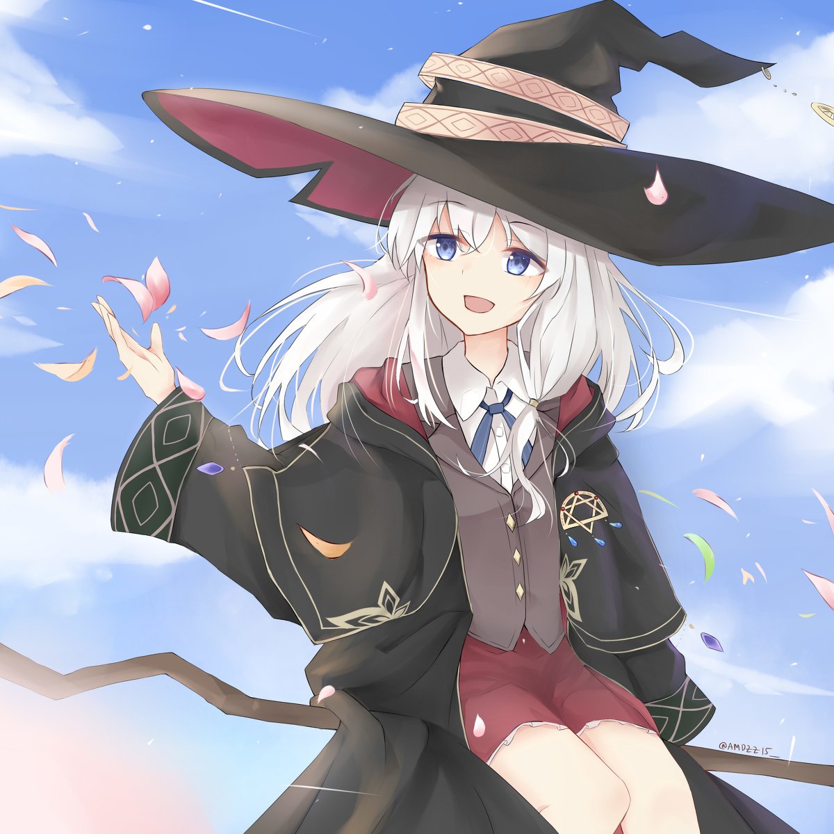 Daily Elaina on Twitter: "Day 364 Source:https://pixiv.net/en/artworks/99034664… #魔女の旅々 #魔女の旅々は ...