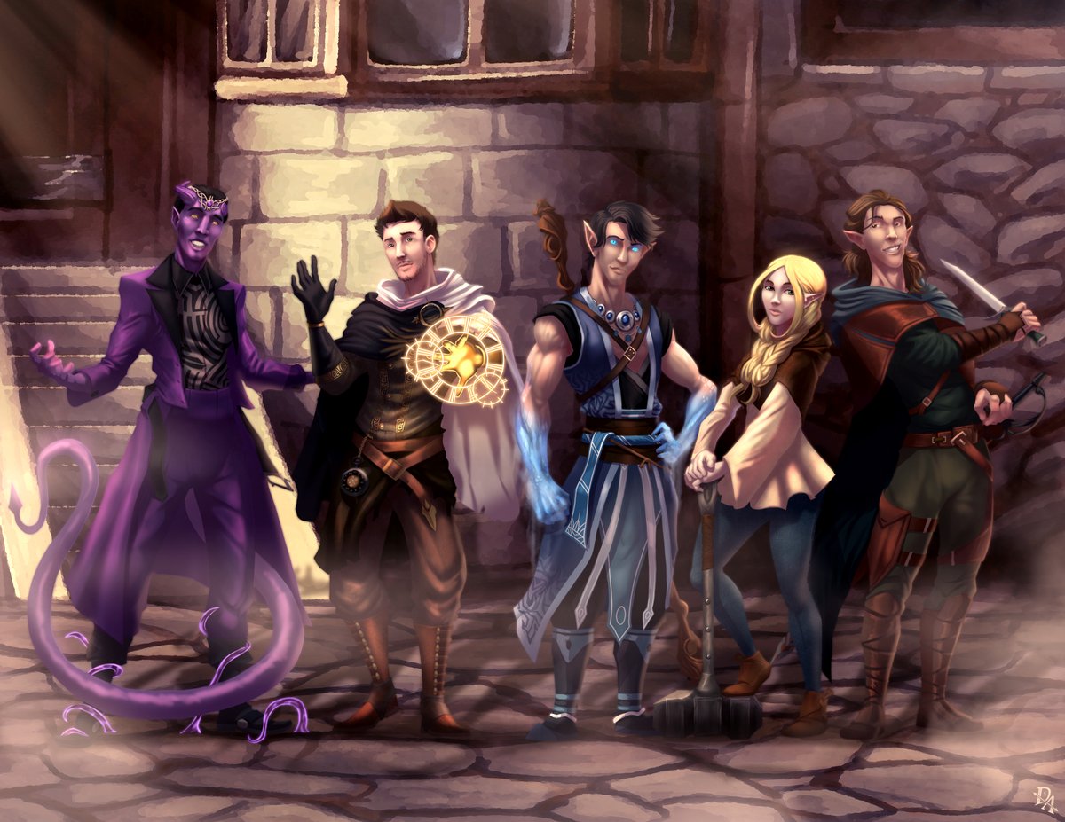 DubiousArtiste | !! COMMS OPEN !! on Twitter: "Hi! I'm Sebastian! I'm a TTRPG and character ...