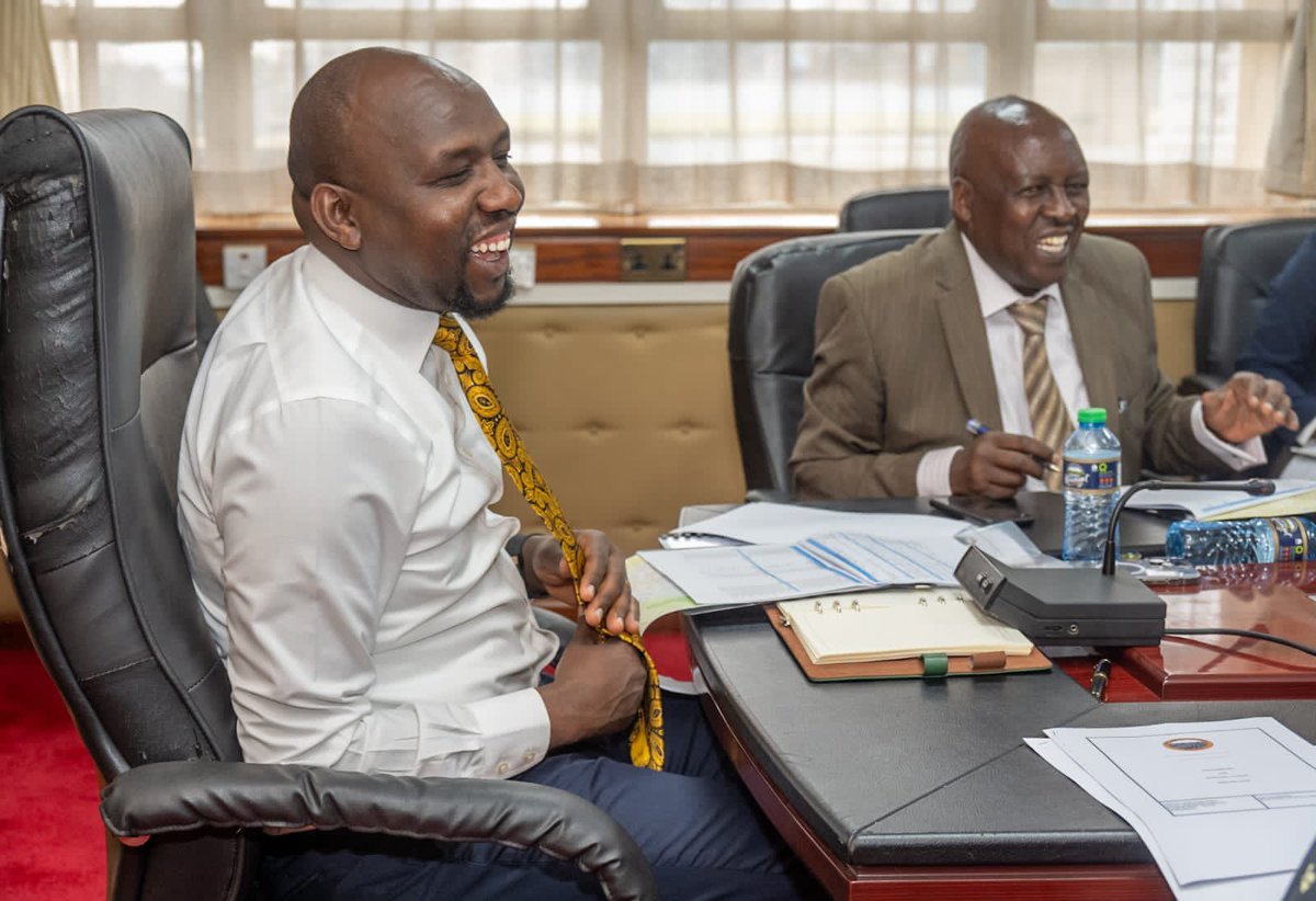 KIPCHUMBA MURKOMEN, E.G.H on Twitter: "Together with Roads PS Joseph Mbugua, I held a meeting ...
