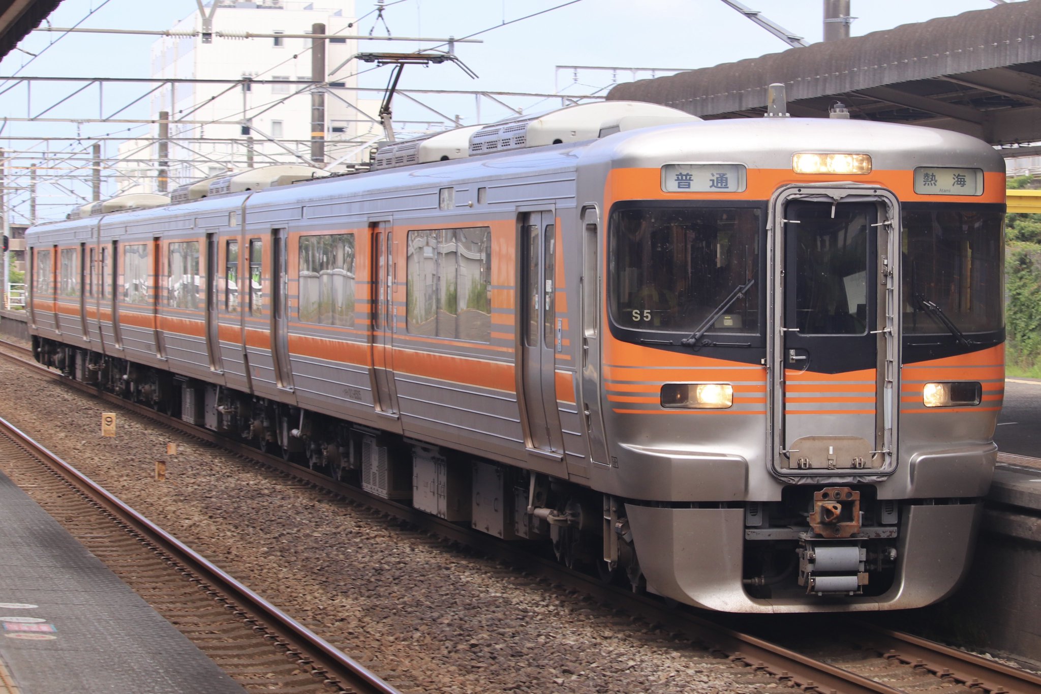 MATSUURA TRAIN(松浦ニキ) on Twitter: "2023/07/16 東海道線 静岡地区 426M ・313系8500番台(S5編成) ※所定 N 1460M ・(S1 ...