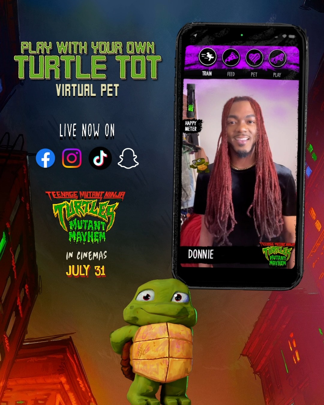 π’ The Old Turtle Den π On Twitter New Tmnt Mutant Mayhem Turtle Tots