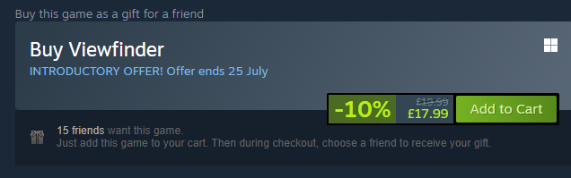 Jacob Keane‼️VIEWFINDER OUT NOW‼️ on Twitter: "it's AVAILABLE!!! you can play viewfinder now ...