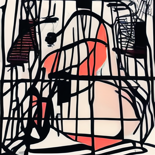 Sing ( abstract painting) #mitsuad1 #A」|嘯(しゃお)のイラスト