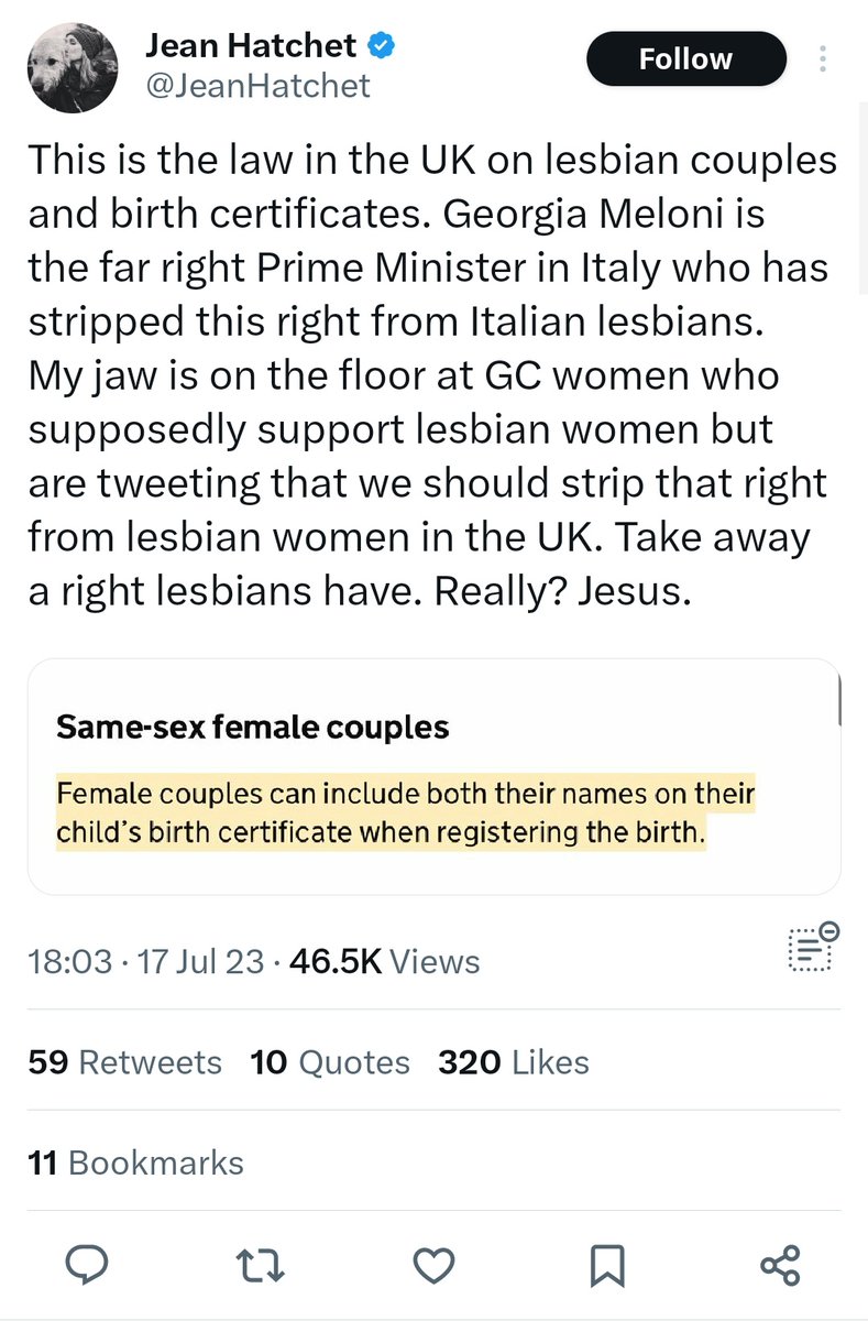 Katy Montgomerie 🦗 on Twitter: "Gender Critical activist Jean Hatchet is apparently surprised ...
