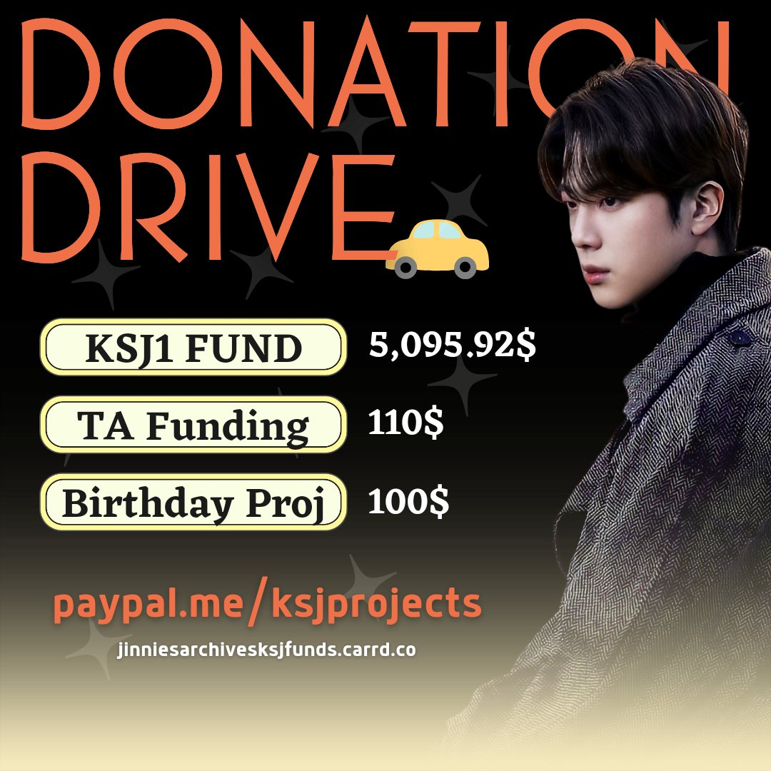 𝒥𝒜 on Twitter: "[ DONATION DRIVE ] We need your help in fulfilling the ff projects: 📍KSJ1 ...