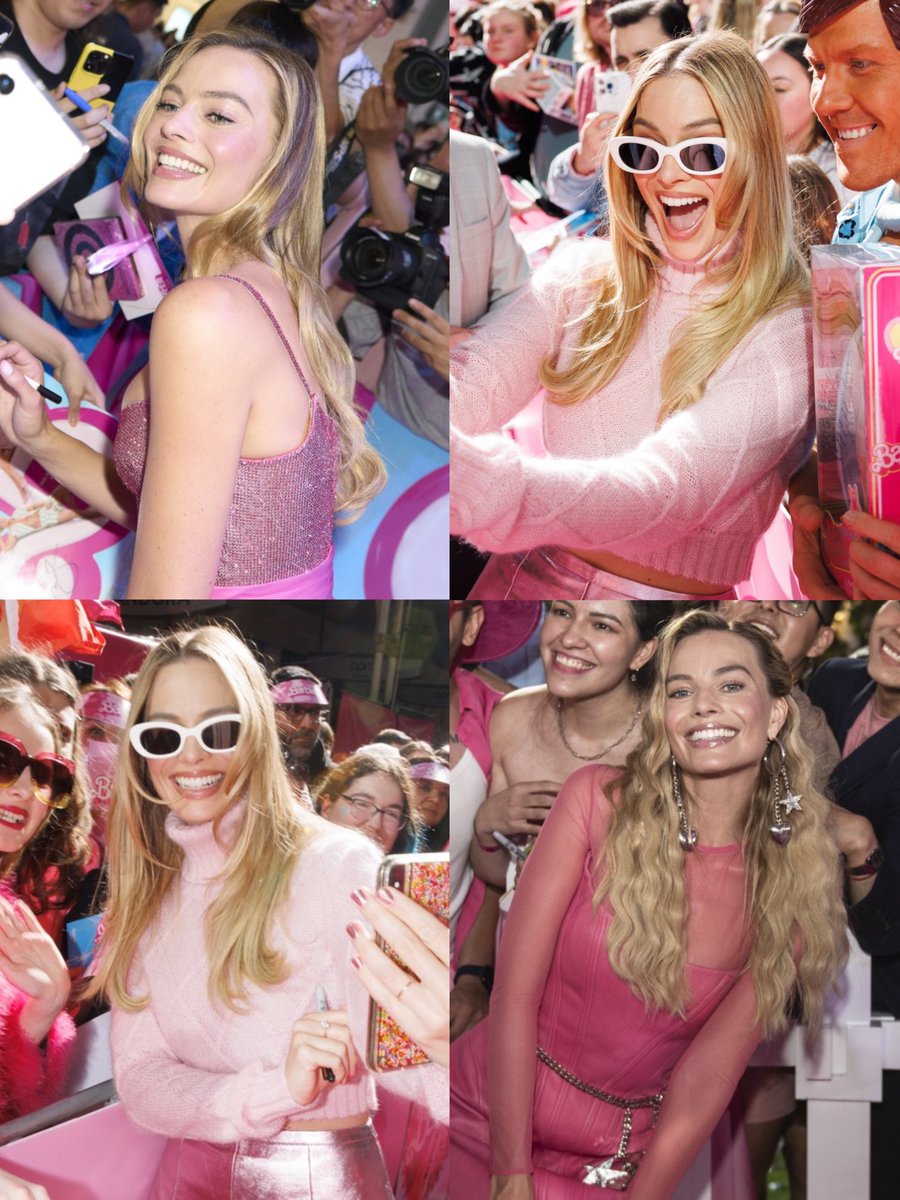 Pics Margot Robbie On Twitter I Love Margot Robbie Reactions With Fans