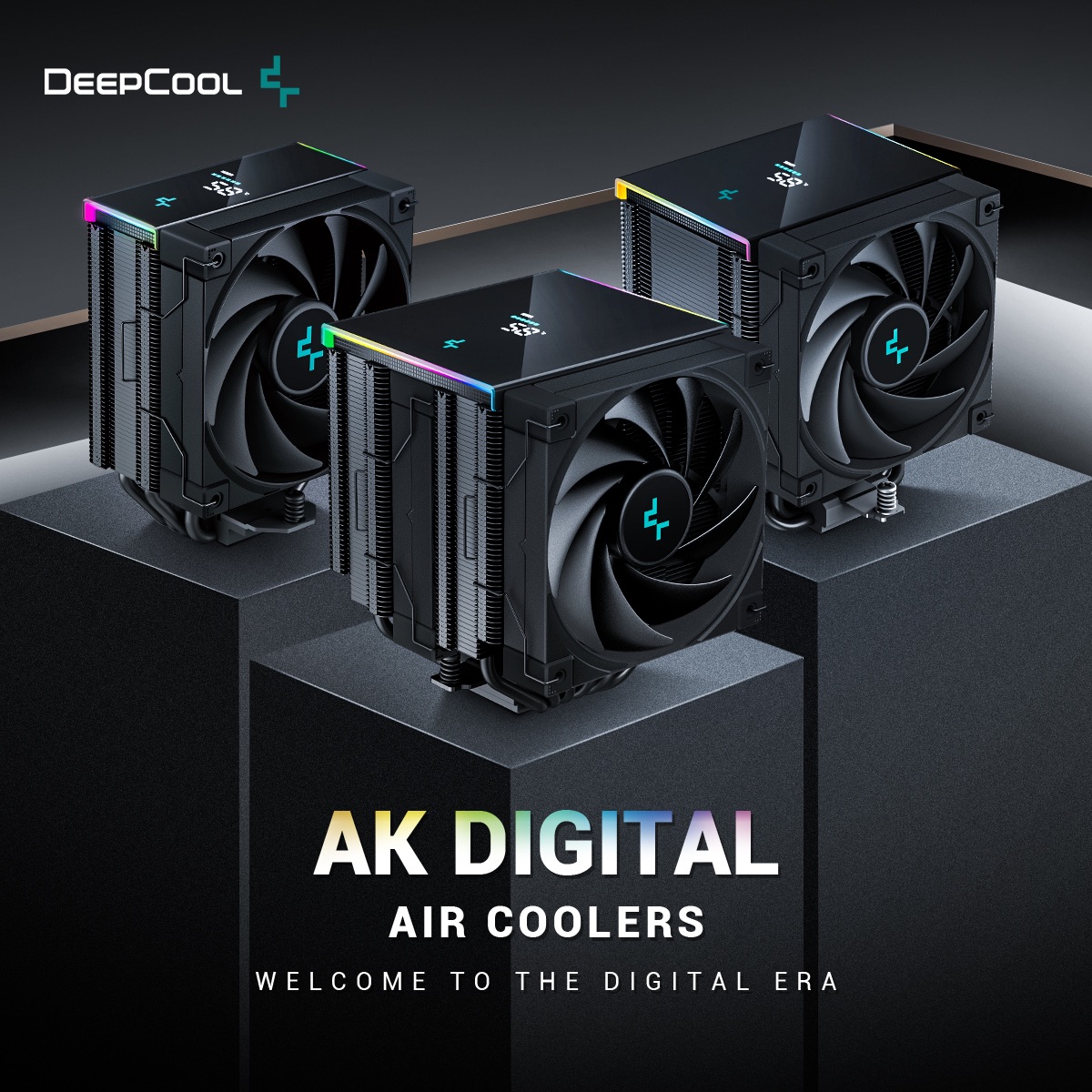 DeepCool North America on Twitter: "Welcome to the Digital Era! 👉AK400, AK500, and AK620 DIGITAL ...
