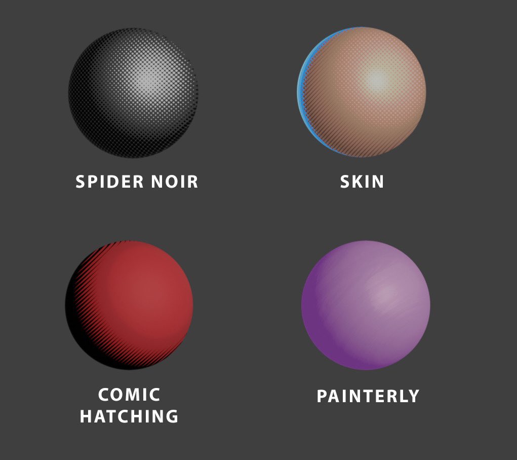 Nixxez on Twitter: "I’ve been tweaking my spider-verse shader a bit to make it more accessible ...
