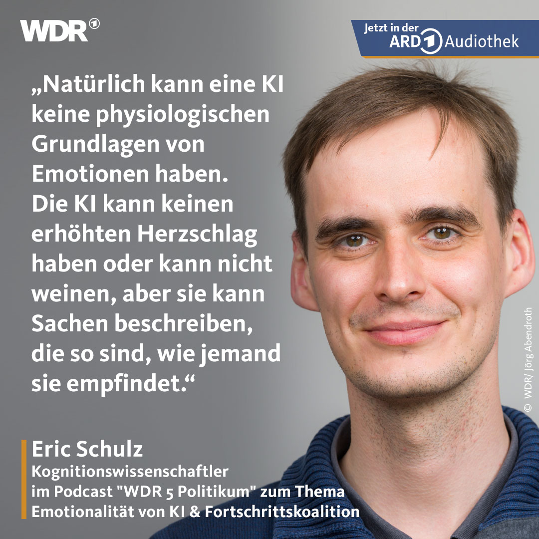 WDR on Twitter: "Woran erkennt man, dass eine Künstliche Intelligenz Angst hat? Das erklärt ...