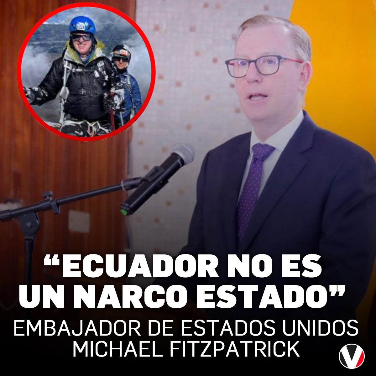 Revista Vistazo on Twitter: "#ATENCIÓN | El embajador Michael Fitzpatrick reflexiona sobre los ...