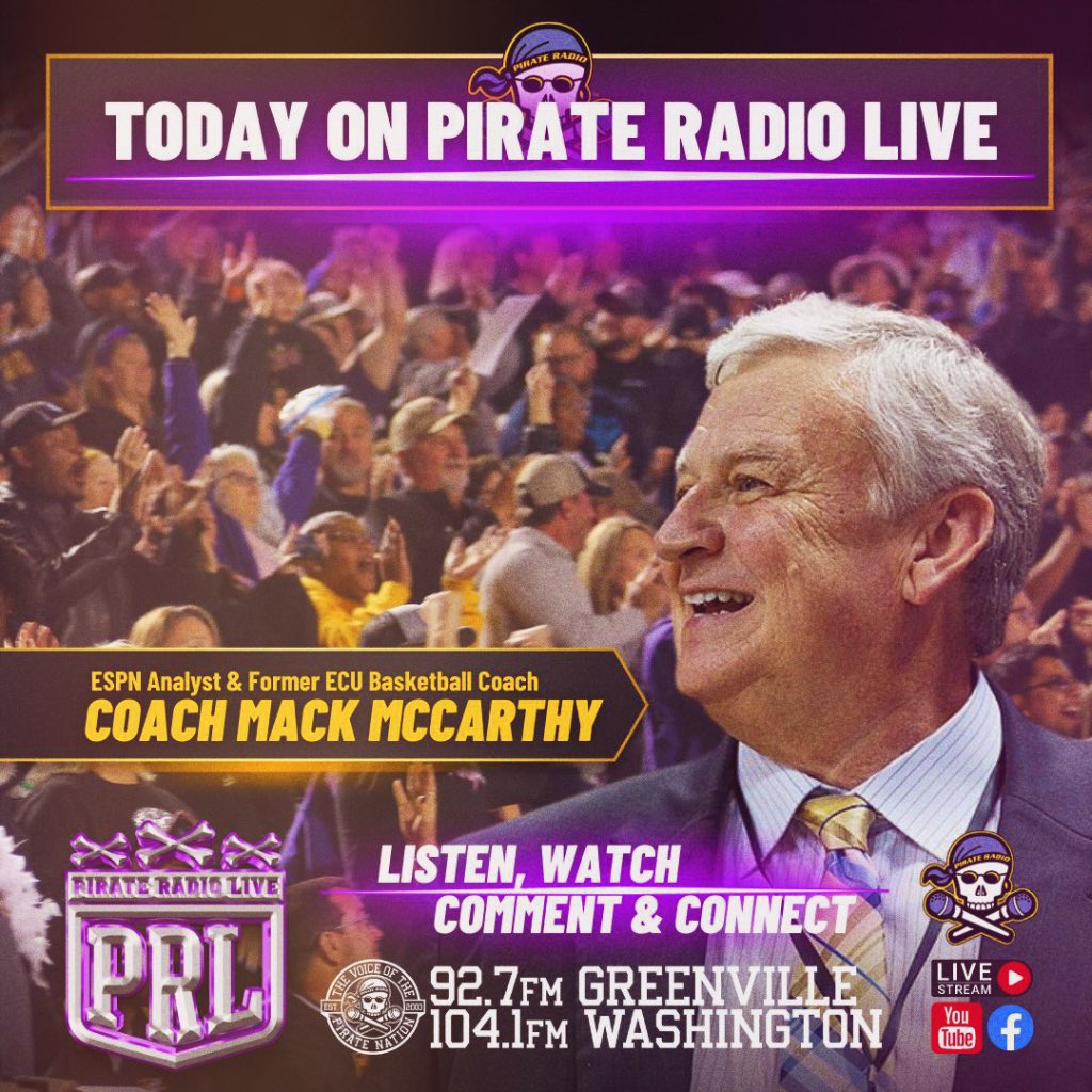 Pirate Radio ☠️ on Twitter: "🏴‍☠️ We’re Back With Mack today at 3pm on Pirate Radio LIVE as ESPN ...