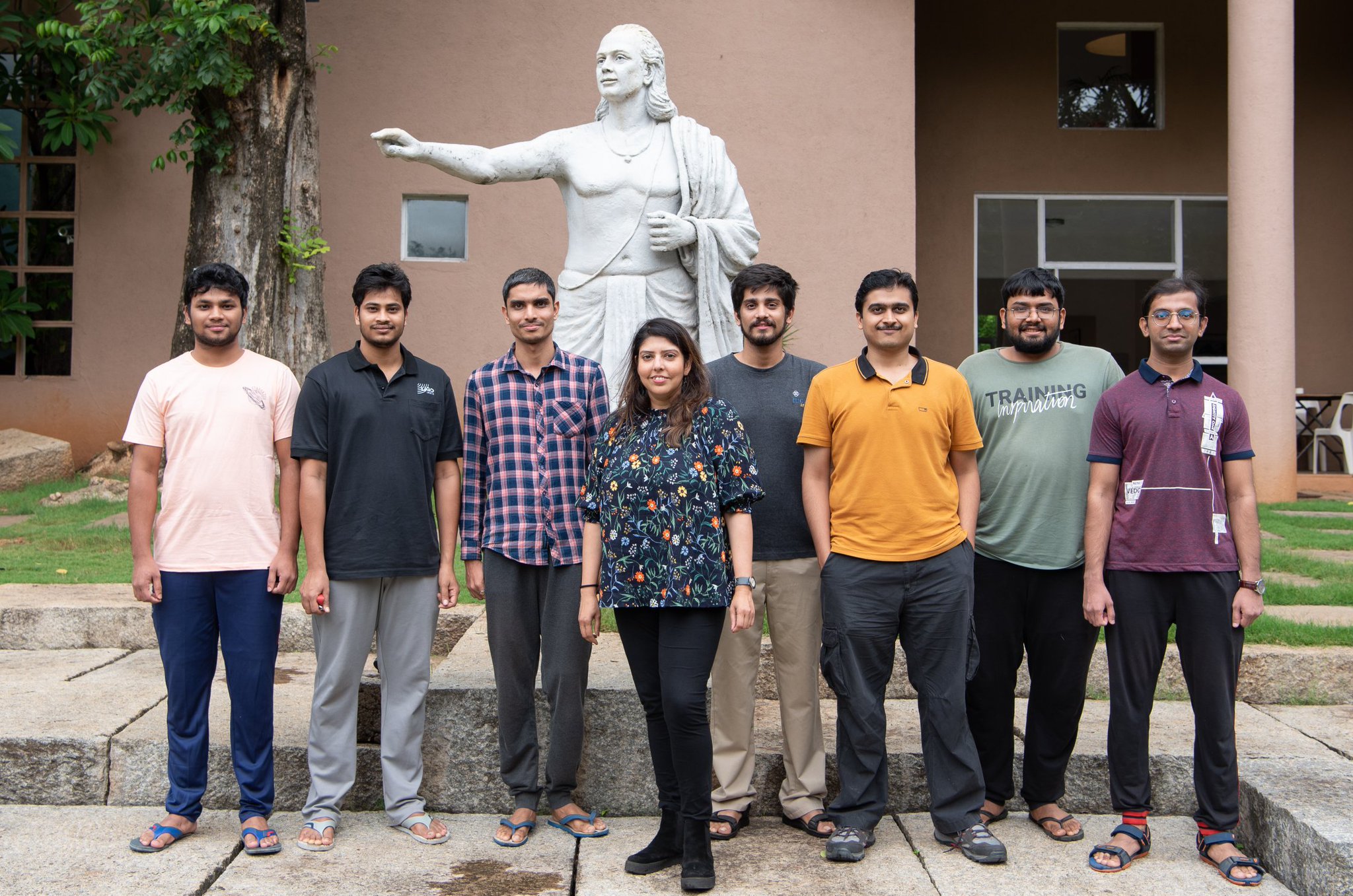 Prof. Debarati Chatterjee on Twitter: "Finally a photo with all the students of my NSGW research ...