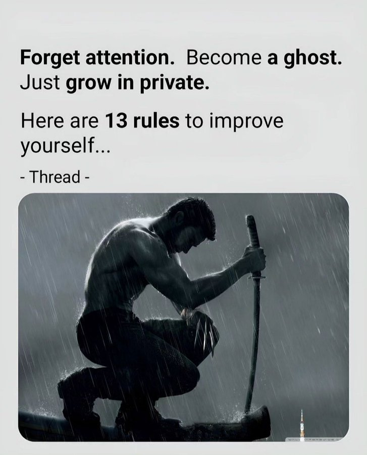 Forget Attention. Become A Ghost. Just Grow in Private. Here Are 13 ...