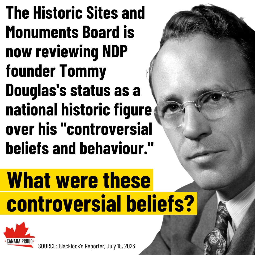 Canada Proud on Twitter: "What are your thoughts on Tommy Douglas?"