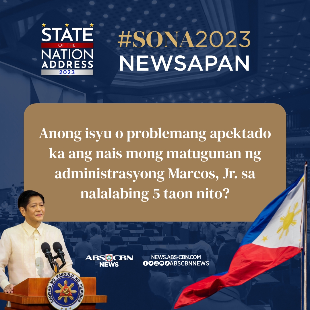 ABS-CBN News on Twitter: "If you were one of his advisers, which issues would you tell President ...