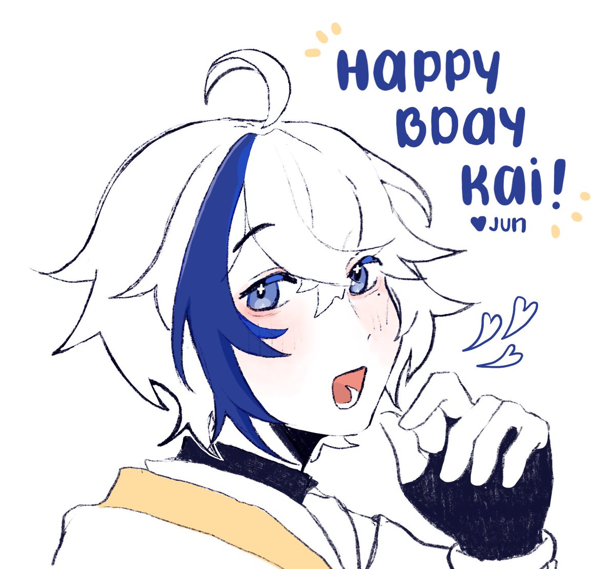 jun / juri ☀️💛 on Twitter: "IT’S YOUR BDAY BOOGIE WOOGIE @kuragekai_ (i did this in 30 min ...