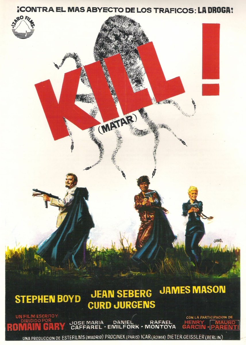 Lubilder on Twitter: "KILL (1971), de Romain Gary, inenarrable rareza setentera ¿de culto? en la ...