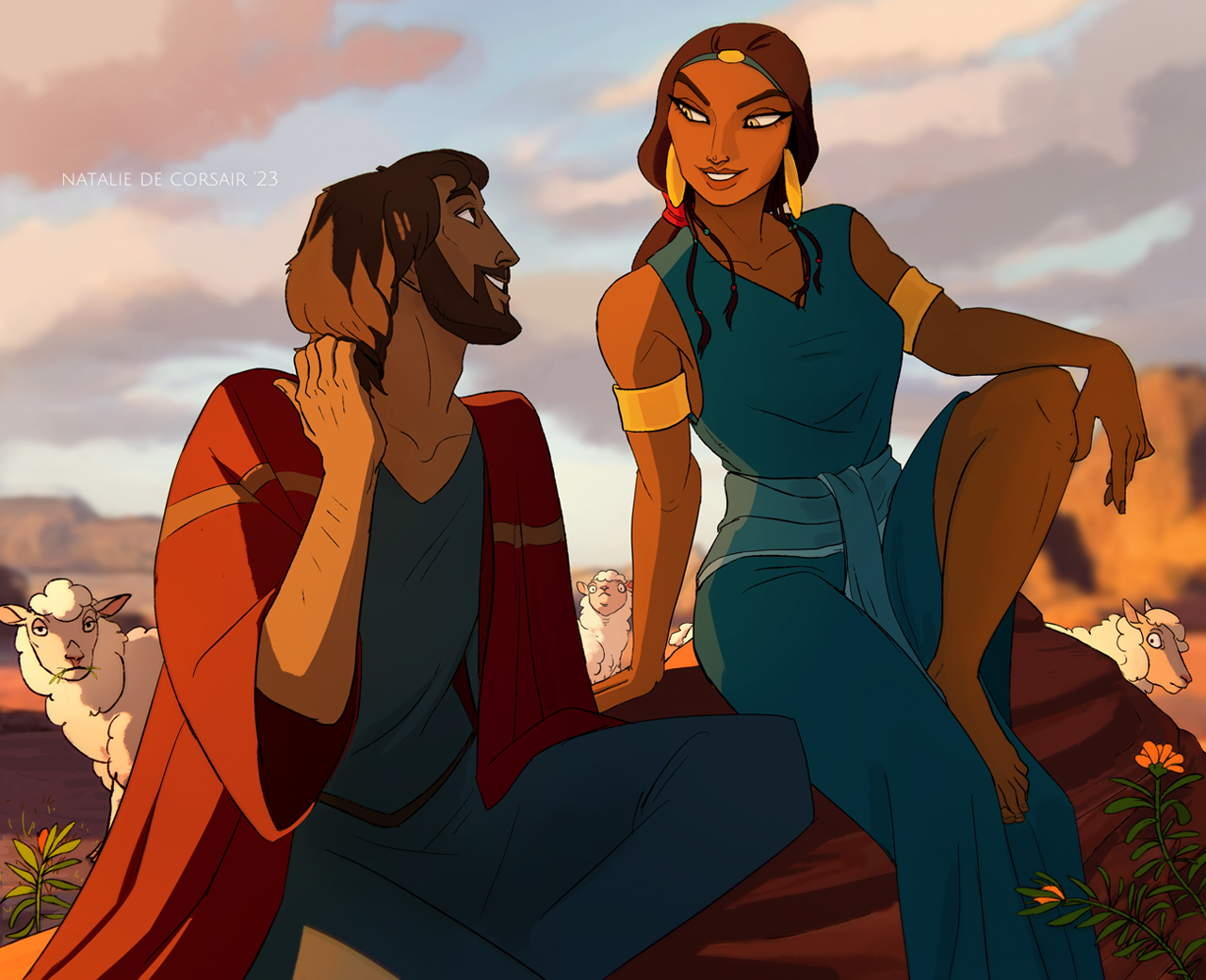 Moses And Zipporah Disney
