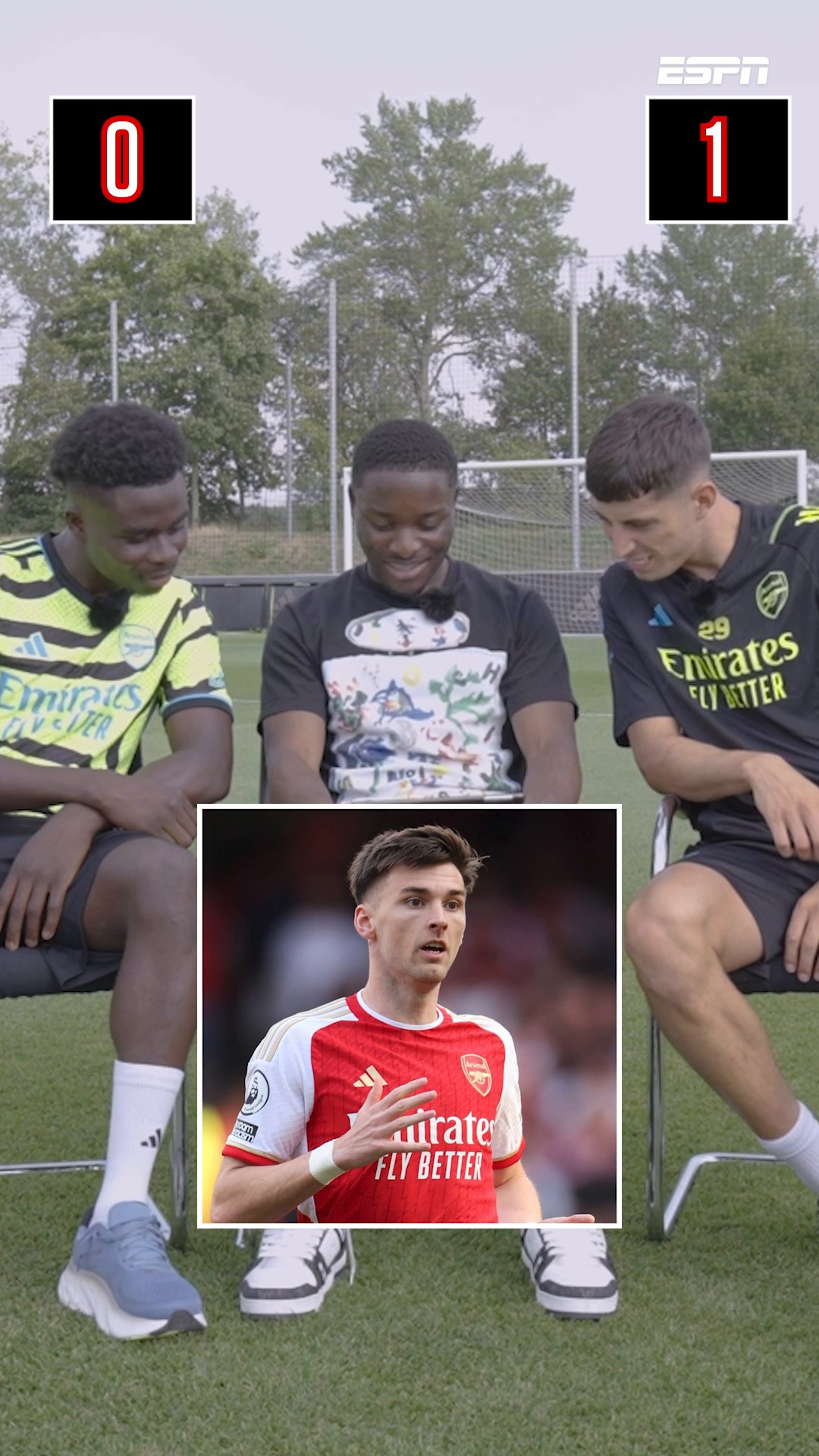 EPL World on Twitter: "تحدي بين ساكا و هافيرتز حول معرفتهم بزملاءهم من تسريحات شعرهم https://t ...